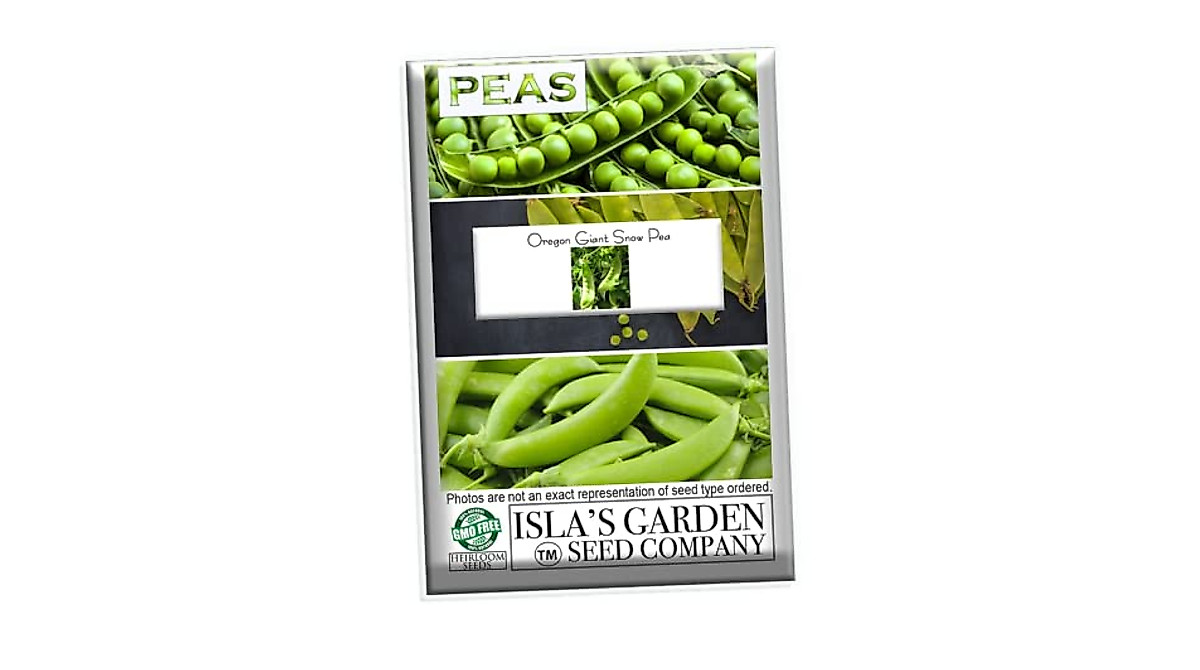 Oregon Giant Snow Pea Seeds | Heirloom Non-GMO for Bountiful Harvests