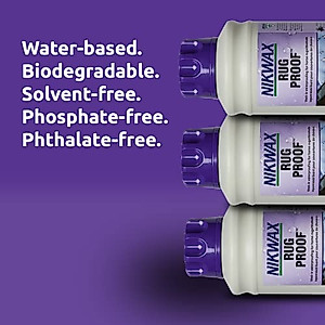Nikwax Rug Proof Waterproofing, 33.8 fl. oz.