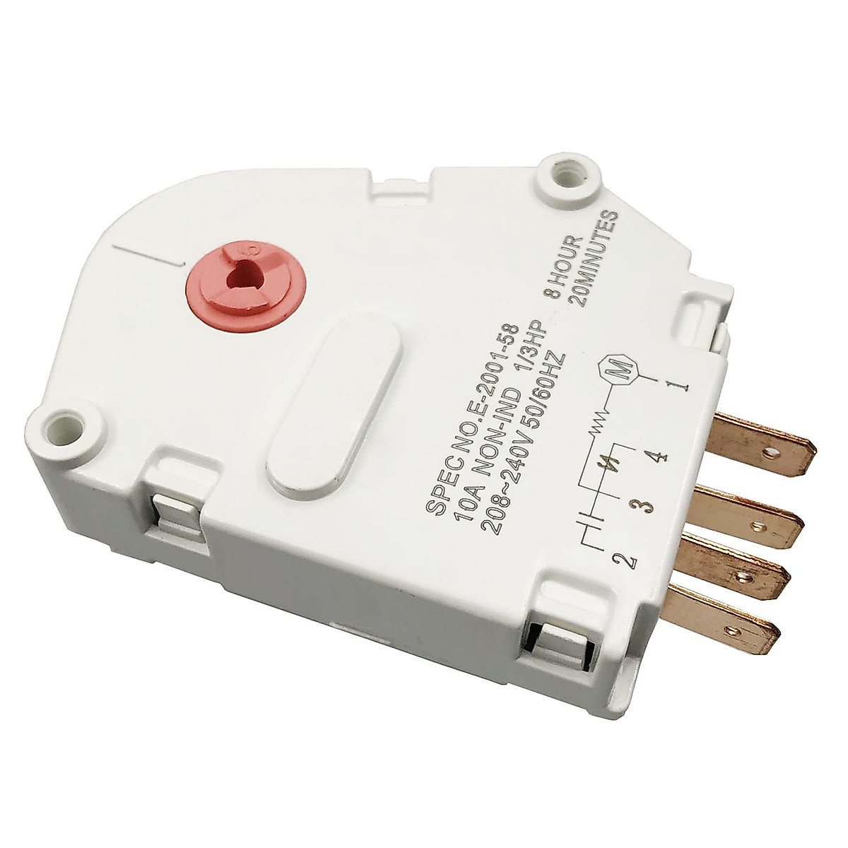 FainWan 5304518034 Refrigerator Defrost Timer Compatible with Electro-lux Frigidaire