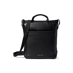 Cole Haan Grand Ambition Small Convertible Solid Backpack Black One Size