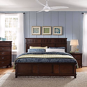 Minka-Aire F844-WH, Light Wave, 52" Ceiling Fan, White