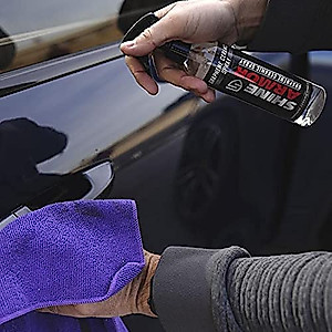 SHINE ARMOR Graphene Ceramic Coating for Cars | Highly Concentrated for Vehicle Paint Protection and Shine with Hydrophobic Top Coat SiO2 Technology Premium Gloss 8 Fl Oz