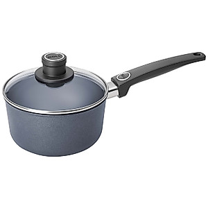 Woll Plus/Diamond Lite Sauce Pan, 2-Quart Saucepan with Lid, Gray