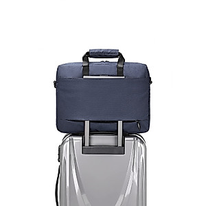 BE SMART Business Laptop Carrying Case bag, Briefcase Messenger Bag fits 15.6 inch Computer, Crossbody Shoulder Bag with RFID Pocket for Work or travel, Man & Woman