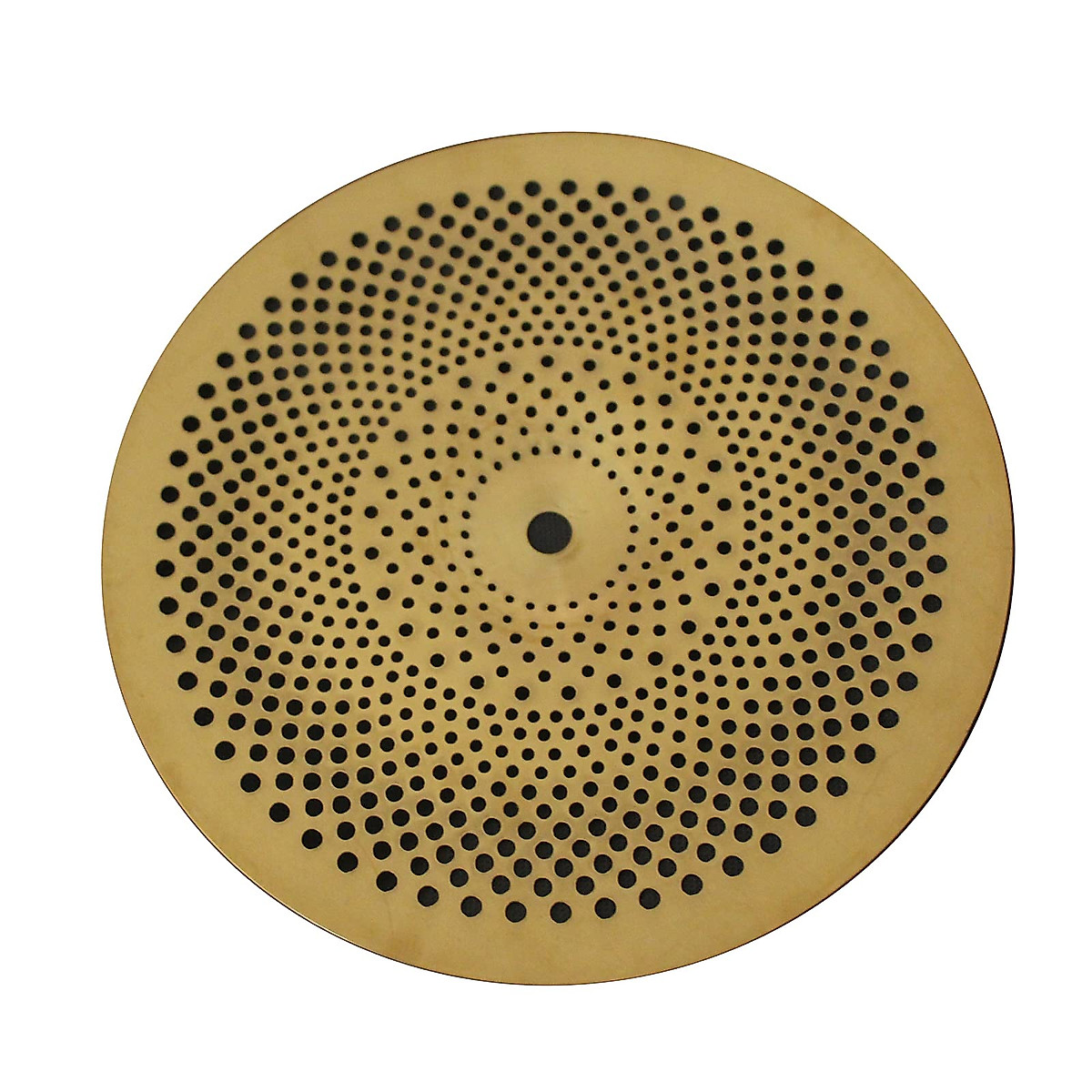 Arborea Low Volume Crash Cymbal 16 Inches Practice Silent Cymbal Golden Quiet Crash Drum Cymbal For Drum Set