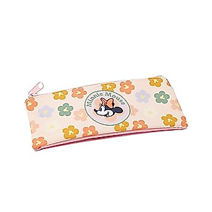 Disney Minnie Mouse Backpack Set Kids 4 Piece | Girls Animated Character Pink School Bag Lunch Box Pencil Case Water Bottle | Magical Merchandise Gifts