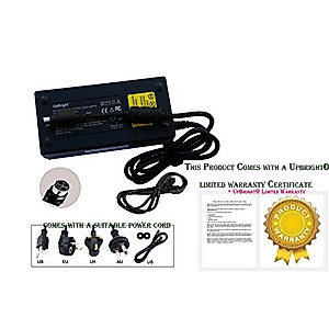 UpBright 4 Hole 4-Pin Female 19V AC/DC Adapter for FSP FSP220-ABAN1 6-51-X8102-010 651X8102010 Clevo P771ZM P751ZM Sager NP9150 NP9170 Eurocom X7200 Panther 3.0 M1C158 19VDC - 20V 11.57A 220W - 230W