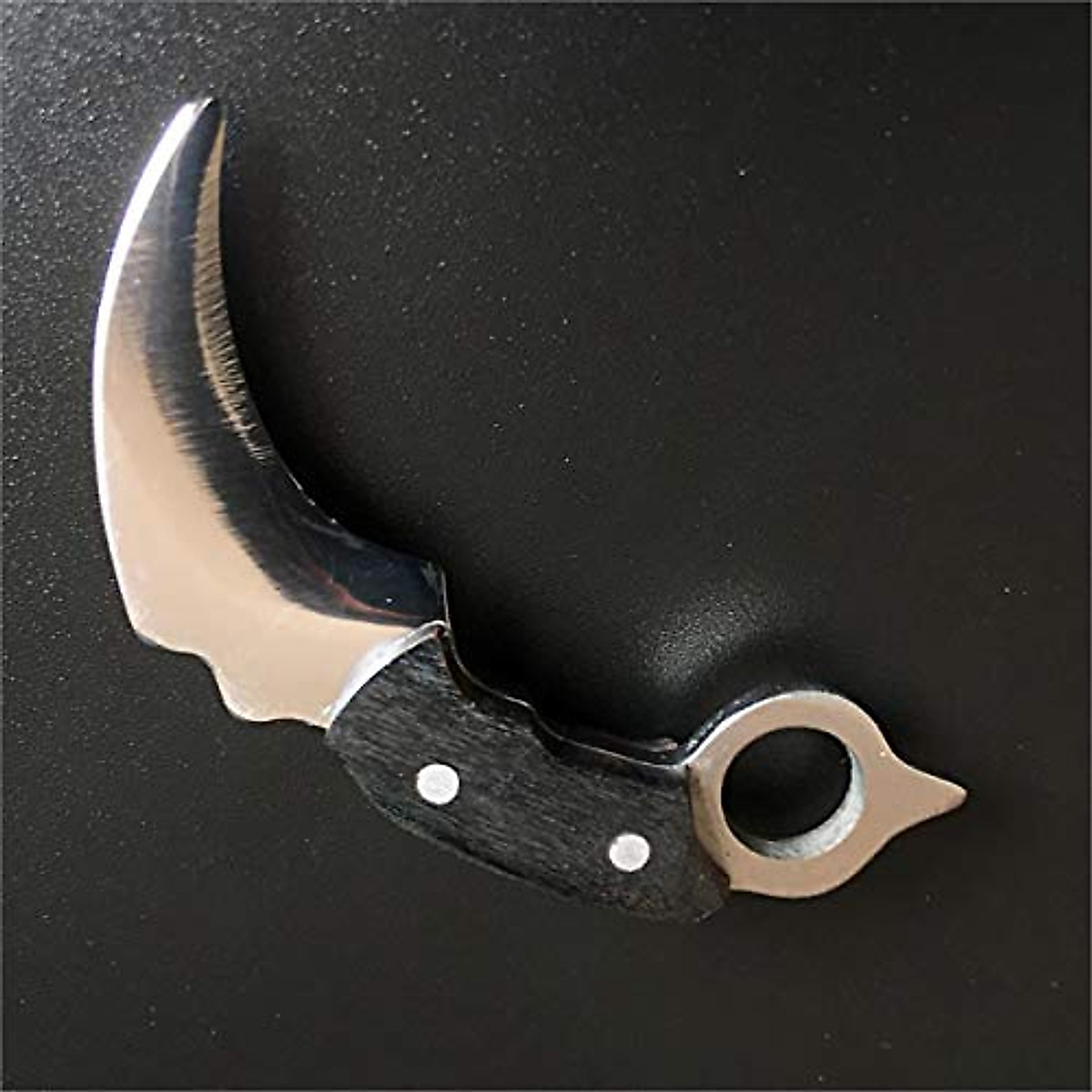 KOWAKA Pocket Knife EDC Mini Hunting Knife Tactical Survival Microtech Outdoor Claw Knife Keychain Neck Blade Knife Set Camping Tool