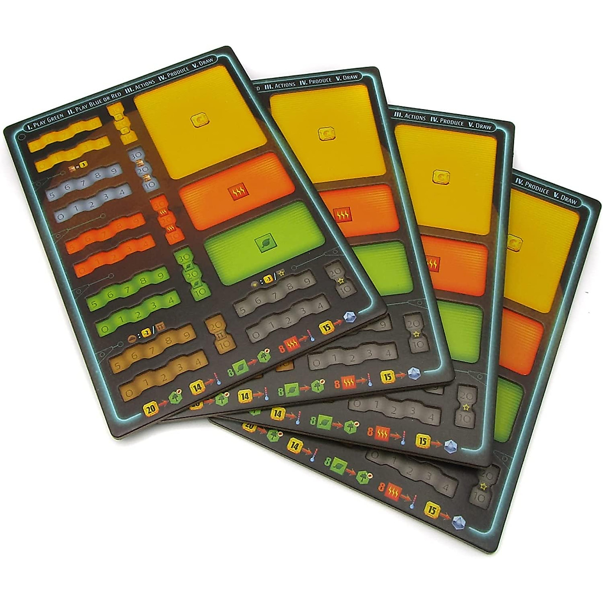 Stronghold Games Terraforming Mars Ares Expedition Card Game Collectors Edition ,1 to 4 players, Orange