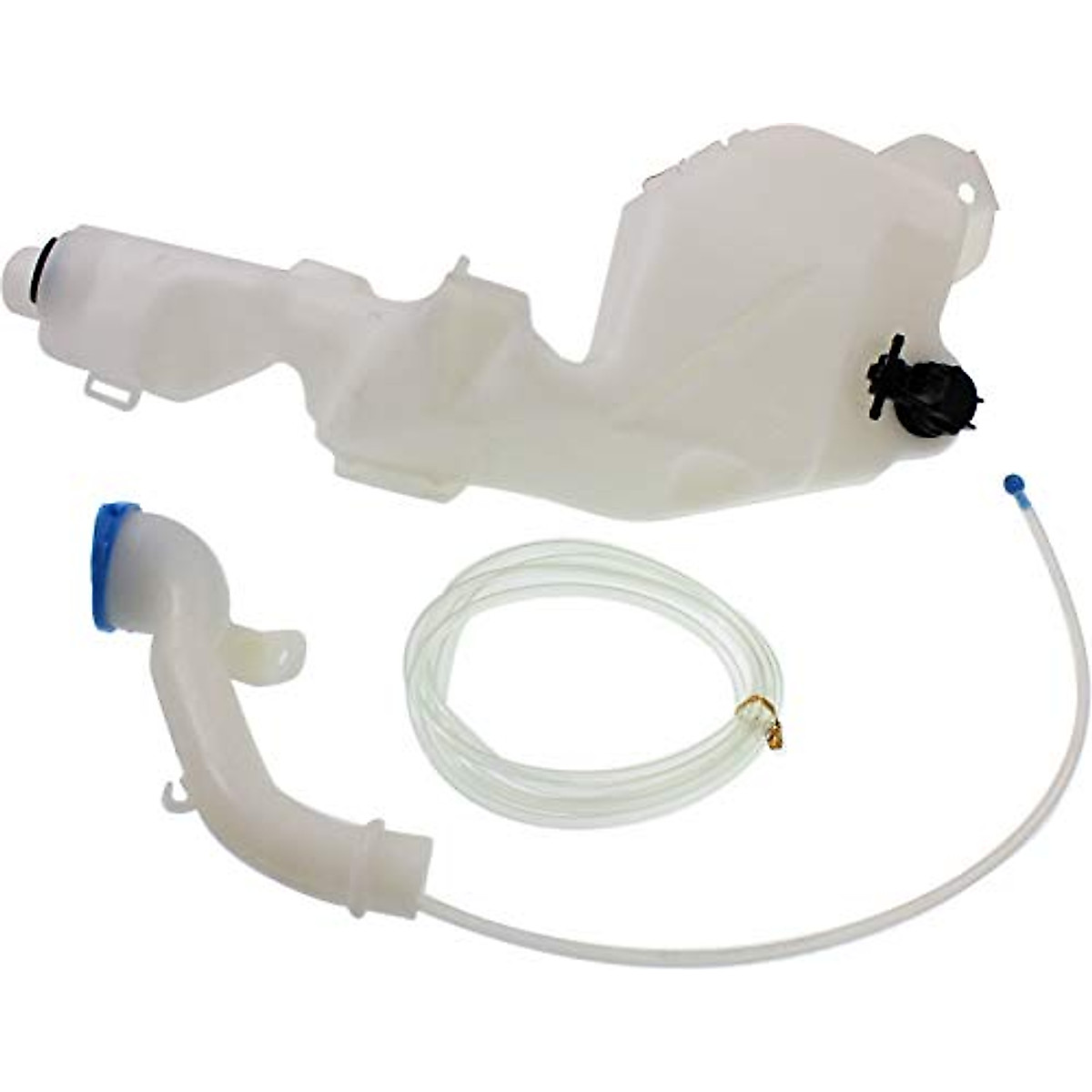 Evan-Fischer Windshield Washer Tank Assembly compatible with Honda CR-V 07-11 W/Pump Inlet and Cap Mexico/USA Built