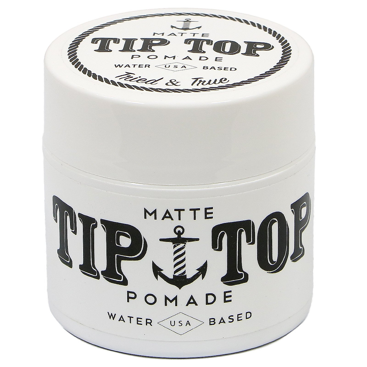 Tip Top Matte Water Based Medium Hold Pomade 4.25oz Pack of 3