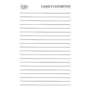 Graceful By Design's Weekly Meal Planner and Grocery List Notebook