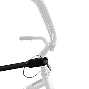Retrospec Bike Rack Cross-Bar Top Tube Adjustable Adapter, Black, 18"-28" (3545)
