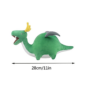 TOKZON Anime Miss Kobayashi's Dragon Maid Dinosaur Plush Toys, Kobayashi-san Chi No Maid Dragon Kanna Kamui Plushie, Gift for Kids-1set