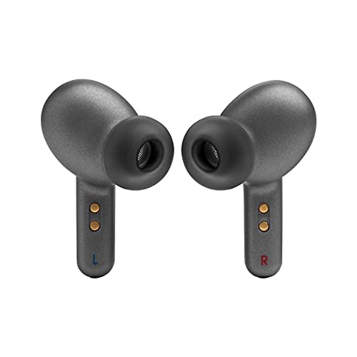 JBL Live Pro TWS 2: 40 Hours of Playtime, True Adaptive Noise Cancelling, Smart Ambient, and Beamforming mics (Black), Small