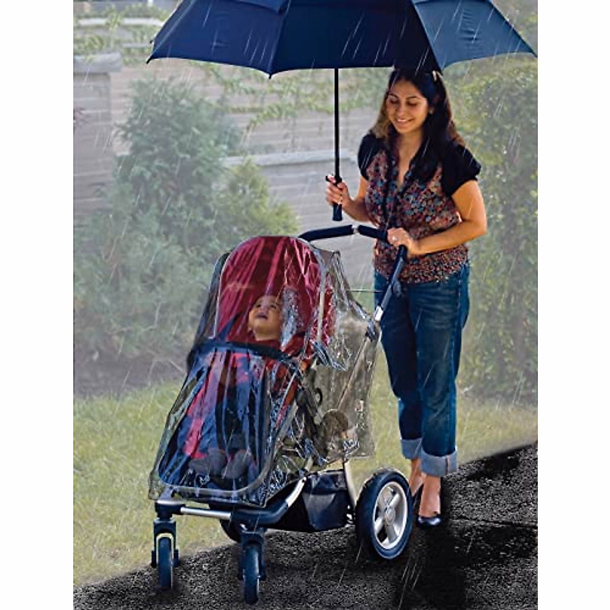 Jolly Jumper Weather Shield for Single Strollers - Protect Baby from rain and Other Elements