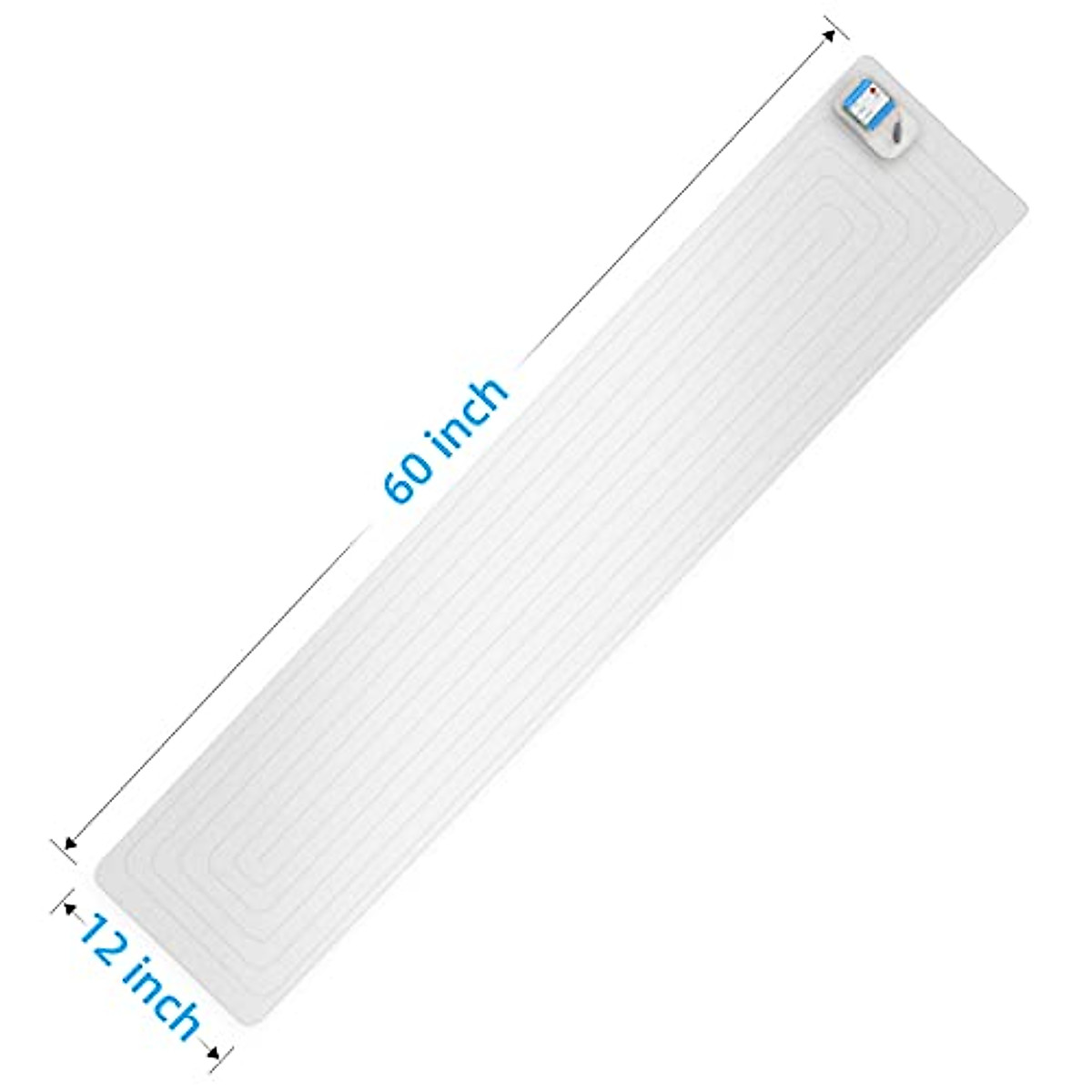 Scat Shock Mats for Dogs 2 Packs, Indoor 60"x12" Pet Shock Mat for Dogs and Cats, Electronic Training Mat Keep Pets Off Furniture, Safe Dog Repellent Mat with 3 Training Modes, Sofa Couch Protector