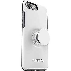 OtterBox + Pop Symmetry Series Case for iPhone 7 Plus and iPhone 8 Plus (Polar Vortex White)