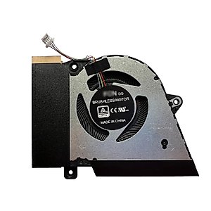 HK-Part Fan for Asus Rog Zephyrus G14 GA401I GA401IV CPU Gpu Cooling Fan Set DC12V 1A