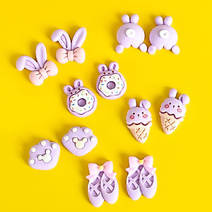 Cute Croc Charms for Girls Shoe Charms Decoration Peace Sandals Accessorie