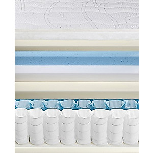 PrimaSleep 10 Inch Smooth Top Hybrid Spring Mattress Twin