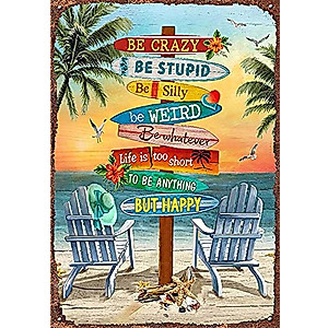 Graman Retro Tin Signs Vintage Signs Beach Canvas Print Surfing Boards8x12inch