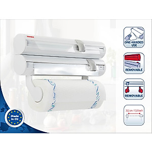 Leifheit Parat F2 2046398 Plastic Holder Dispenser, White