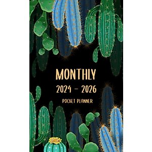 2024-2026 Pocket Planner: 3-Year Monthly Pocket Size | Plan and Organize from JANUARY - DECEMBER for Purse I 36 Months Small Appointment Book Includes Holidays