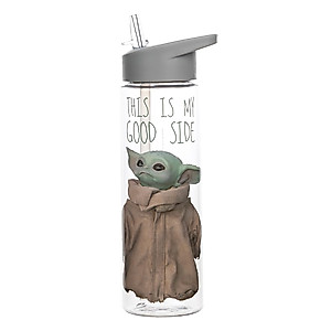 Good Side Baby Yoda Mandalorian Tritan Water Bottle