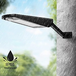 HULPPRE 66Leds Solar Flood Lights Outdoor Motion Sensor with Remote Controller 3 Lighting Modes Adjustable Bracket Solar Porch Light Waterproof Pool Light for Garden,Yard,Shed,Garage,Driveway