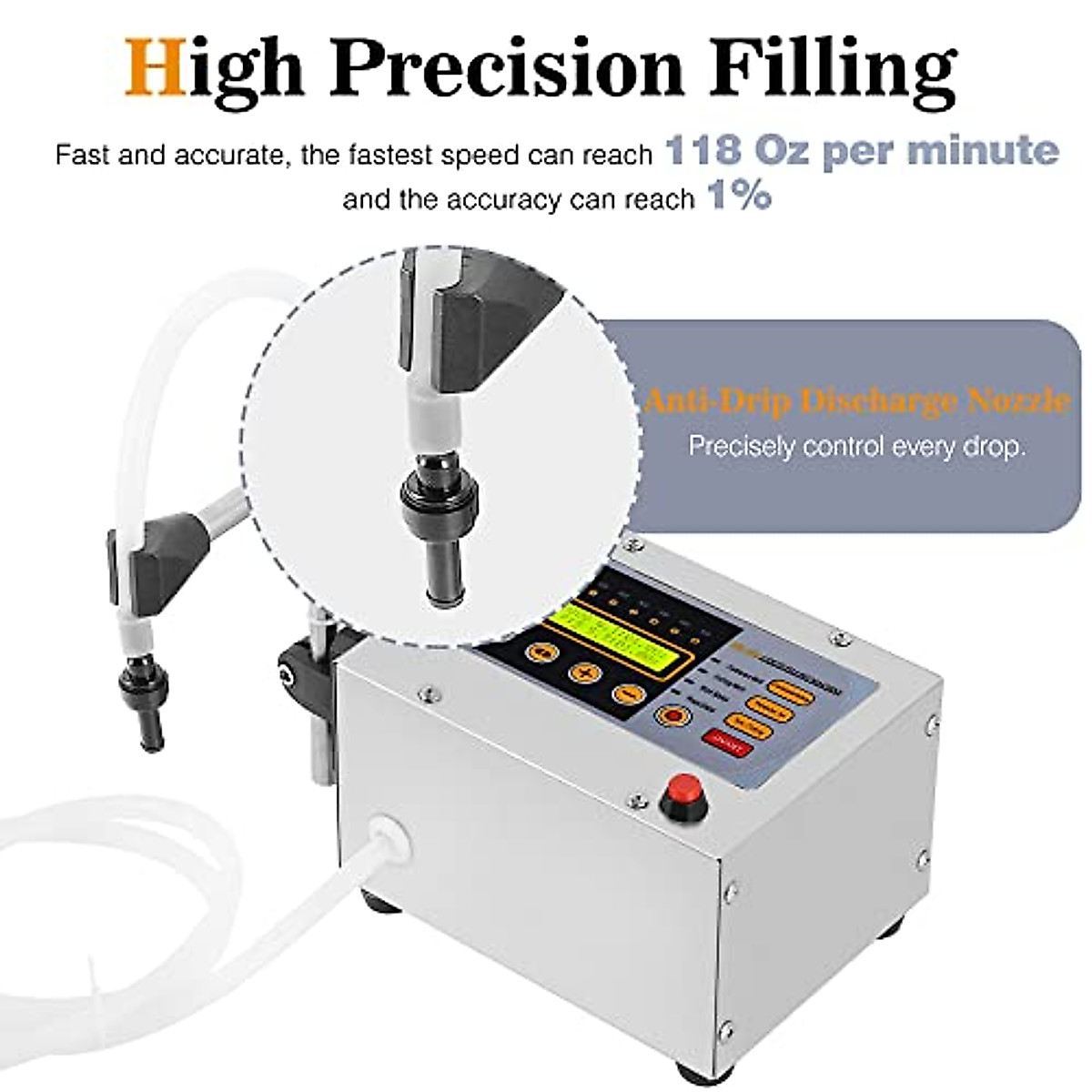 GFK-160A Liquid Filling Machine & 1-10ml Liquid Filling Machine