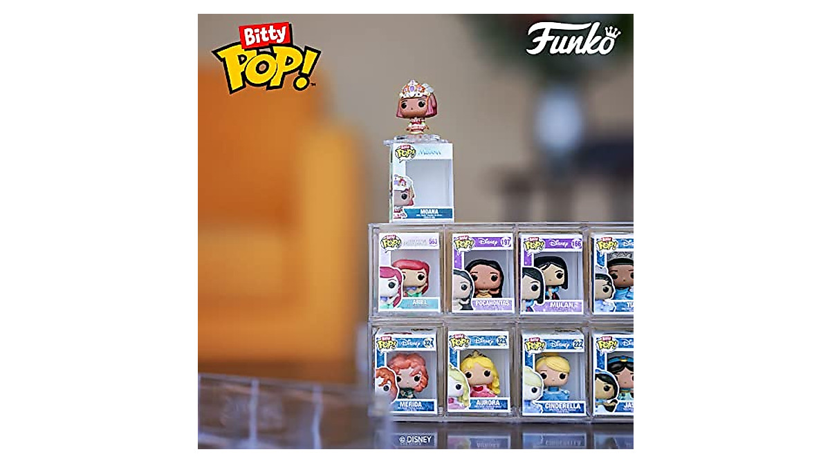 Funko Bitty Pop! Disney Princess 4-Pack Collectible Toys | Charm & Surprise