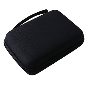WERJIA Hard Carrying Case for Samsers/iClever BK08 Foldable Bluetooth Keyboard (CASE ONLY) (Black)