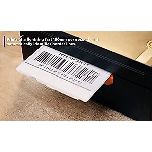 Beeprt BY426BT | High Speed Thermal Label Printer for 4X6 Labels | Bluetooth Enabled | Free Label Holder | Compatible with Windows, MacOS, Android and iOS Systems | 12 Month Free Replacement Warranty…