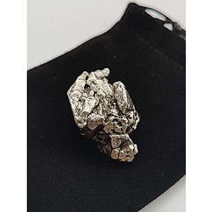 Campo Del Cielo 15-110 Grams Meteorite with Display Frame, Velvet Pouch, Certificate of Authenticity Large Genuine Large Massive Meteorite from Argentina (100-110g)