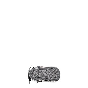 UGG Unisex-Baby Jesse Bow Ii Gel Hearts Boot, Silver, 4-5 Toddler