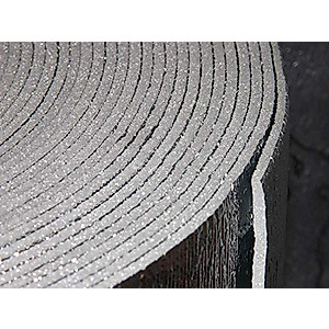 US Energy Products 2 PACK Wholesale Lot: Reflective Foam Core Insulation Kit: 2 Rolls (Size 48"x25') Includes 25' Foil Tape per roll, Knife & Squeegee. Multipurpose Home Insulation Meets Fire Code