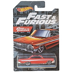 Hot Wheels '61 Chevrolet Impala - Fast & Furious 6/6 [red]
