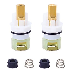 RP25513 Faucet Stem Replacement Kit for Compatible with Delta Faucet, with RP4993 Seat and Spring (2 Pack)
