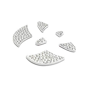 Jaronx Crystal Steering Wheel Bling Emblem Compatible with Toyota Camry Corolla RAV4 Highlander MARKX 2015-2020, Sparkly Emblem Overlay Diamond Decal Emblem Bling Accessories Compatible with Toyota