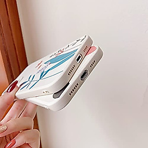 Jmltech Compatible with iPhone 12 Pro Max for Women Girls Cute Design Soft Silicone Camera Protection Protective Lovely Heart Phone Case for iPhone 12 Pro Max 6.7"