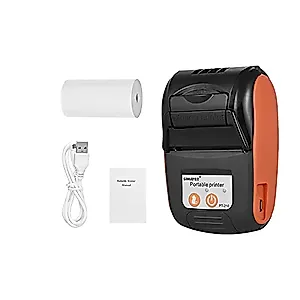 Bobique GOOJPRT PT-210 Portable Thermal Printer Handheld 58mm Receipt Printer for Retail Stores Restaurants Factories Logistics