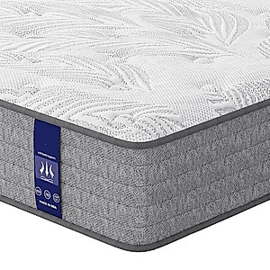Queen Size Mattress, 12 Inch Memory Foam Hybrid Mattress, Queen Mattress in a Box with Motion Isolation, Strong Edge Support, Pressure Relief, Medium Firm, CertiPUR-US (12 INCH, Queen)