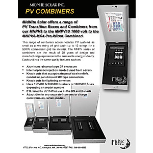 MidNite Solar MNPV3 Combiner