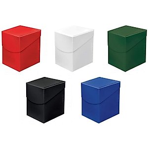 Pack of 5 UltraPro Eclipse Pro 100+ Deck Boxes