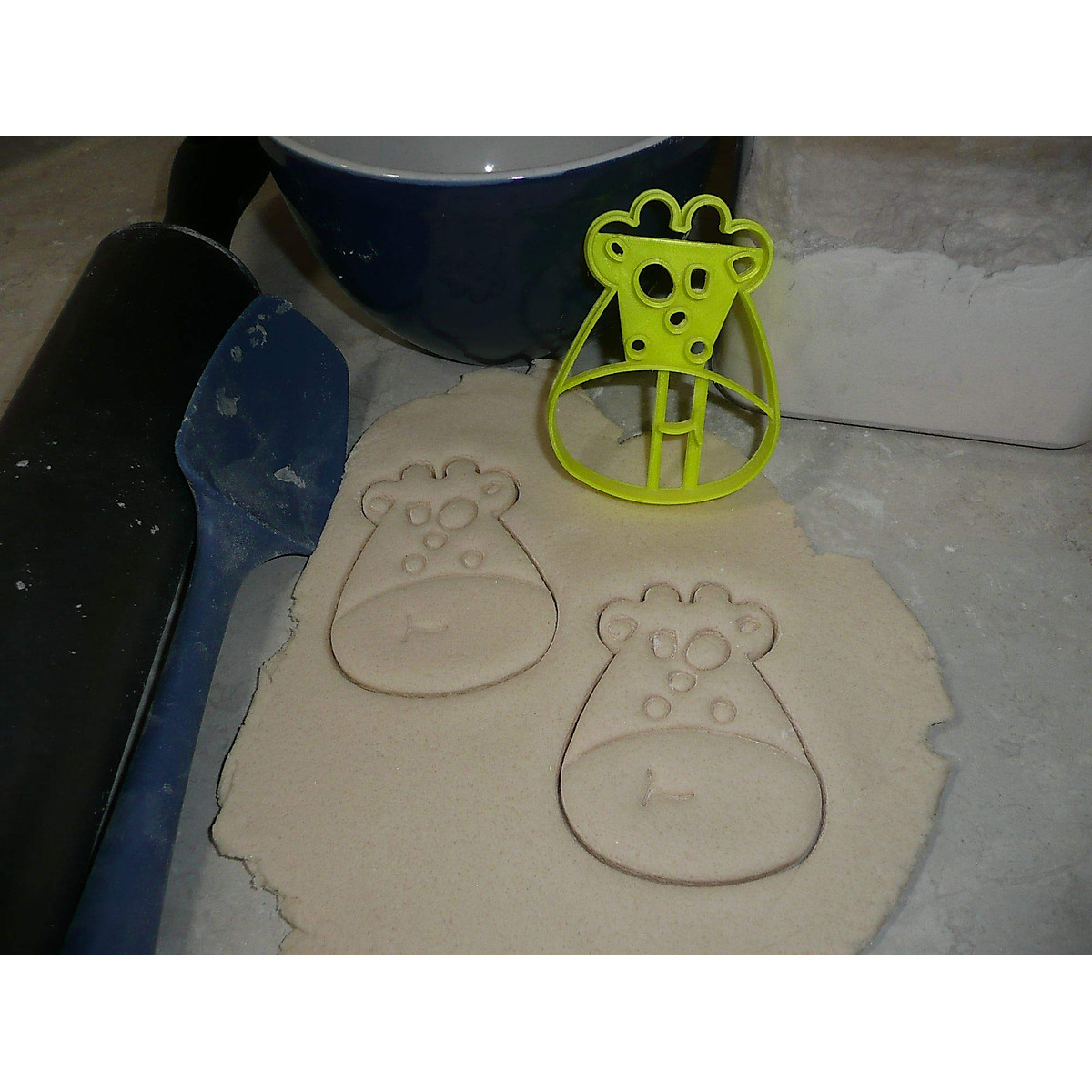 CUTESY ANIMAL FACE HEAD ZOO SAFARI THEME SET OF 5 COOKIE CUTTERS MADE IN USA PR1460