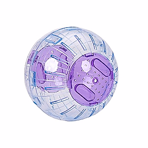 Ware Manufacturing3261 Roll-N-Around Small Pet Rolling Ball Toy, Medium, Clear