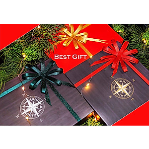 New Pirate Themed Silver Whiskey Decanter and Coin Set, Stainless Steel Whiskey Chilling Stones | 6pc Set with Chest | Whiskey Gift for Men, Dad, Husband, Boyfriend