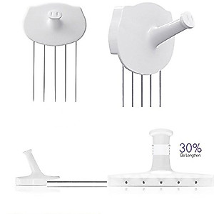 HOTLISTOR Reusable Multipurpose Piggy Cubicle Wall Hooks 5PCS 10PCS Decorative Pin Stick Hooks Office Partition Panel Hanger Home Kitchen