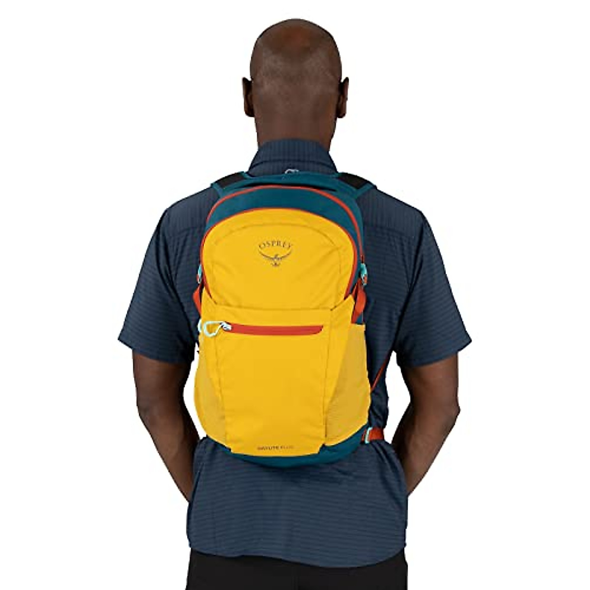 Osprey Daylite Plus Everyday Backpack, Dazzle Yellow/Venturi Blue, One Size